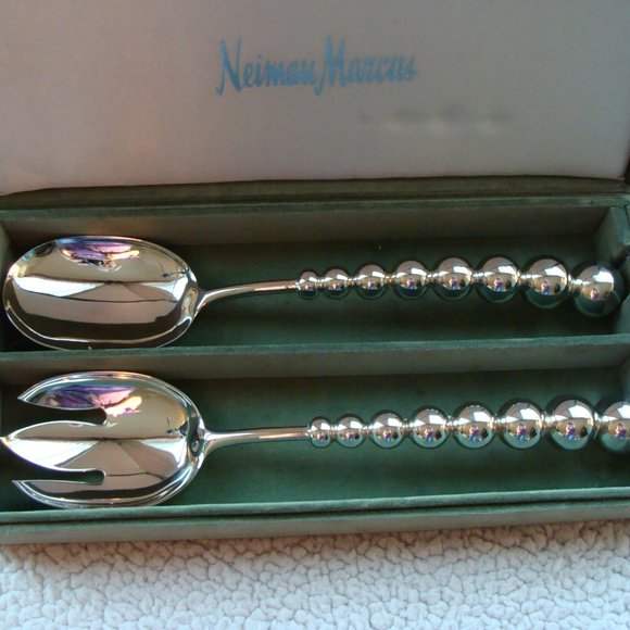 Godinger | Kitchen | Neiman Marcus Silver Salad Serving Utensils | Poshmark